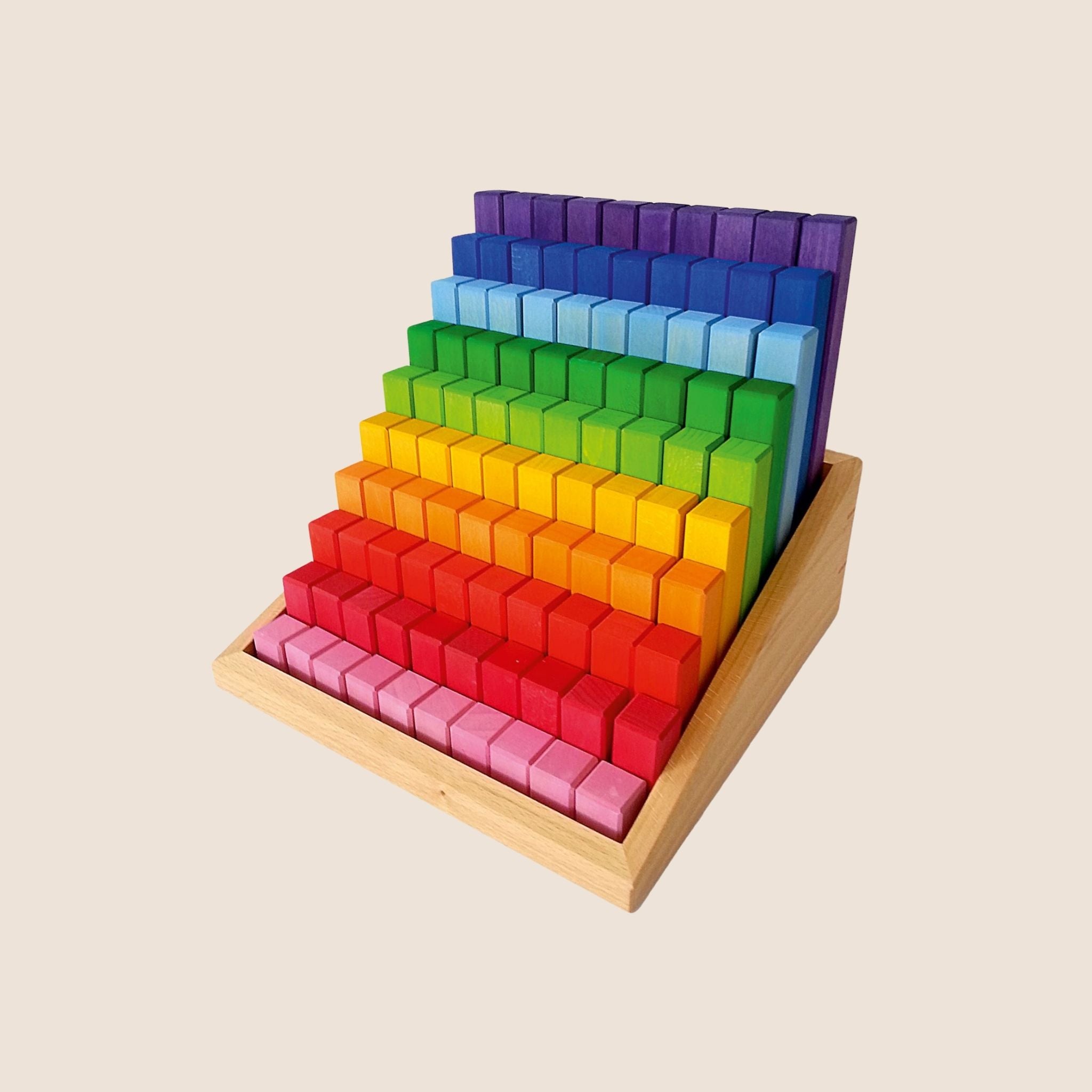 Bloques de Construcción Escalonados | Montessori | Waldorf | Juego ...