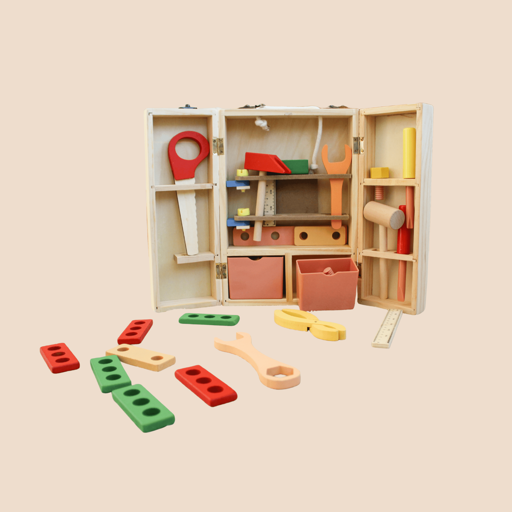 Caja de Herramientas de Madera – Canki
